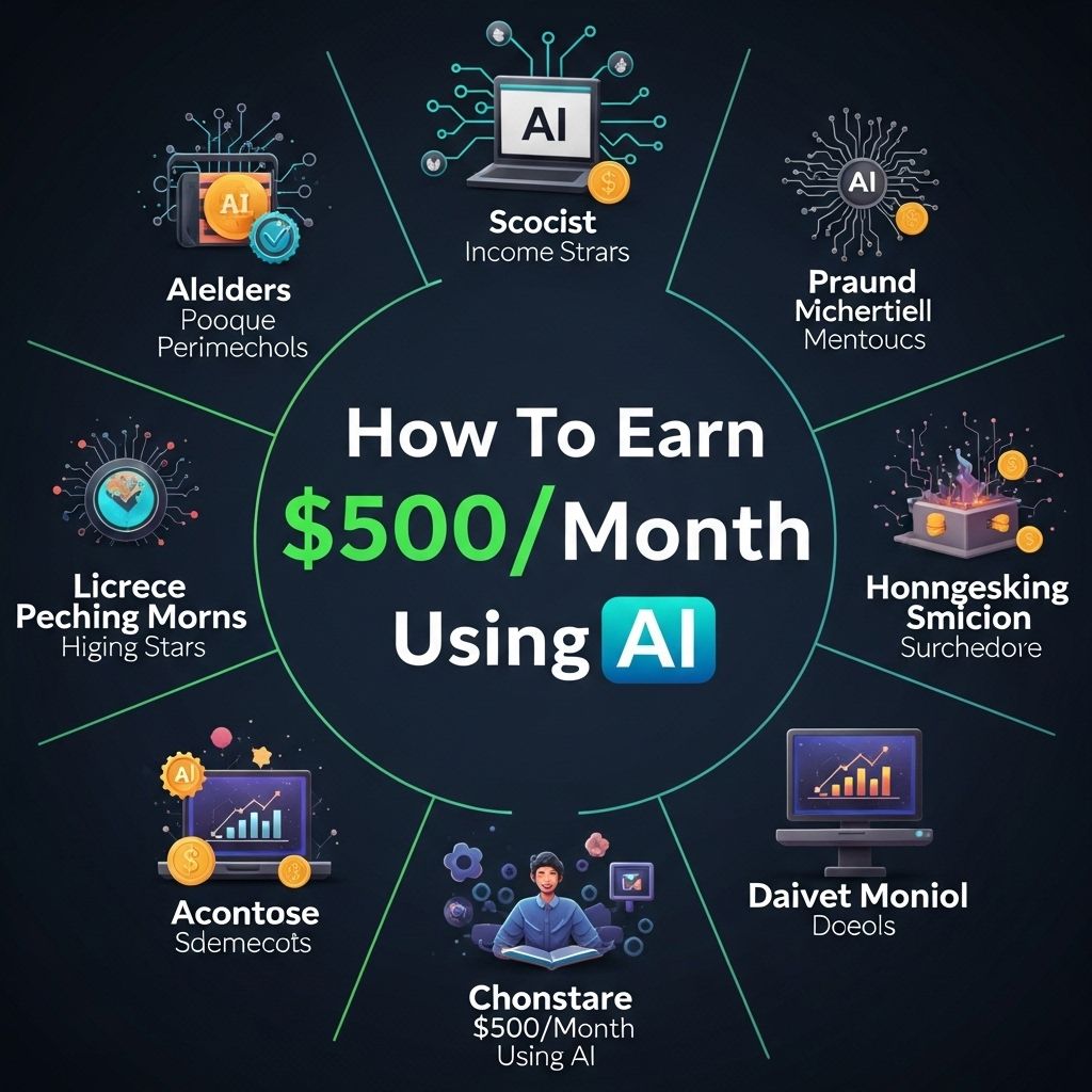 Earn $500/Month with AI: A Step-by-Step Guide - Graphic Eagle