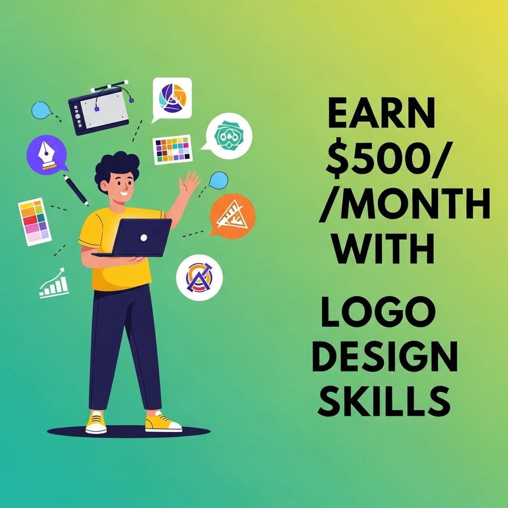 Earn $500/Month with Logo Design Skills - Graphic Eagle
