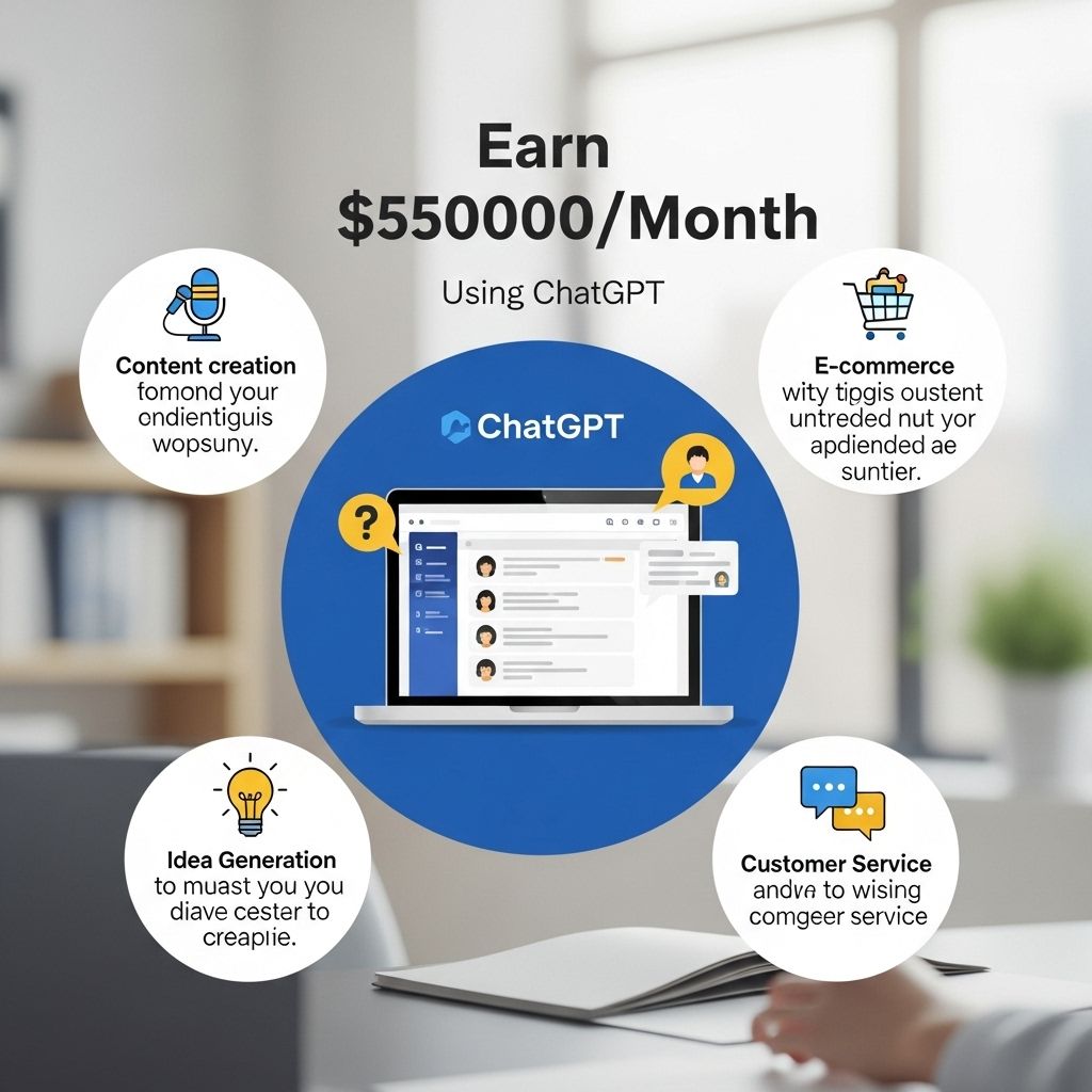 Earn $5,000 a Month with ChatGPT - Graphic Eagle