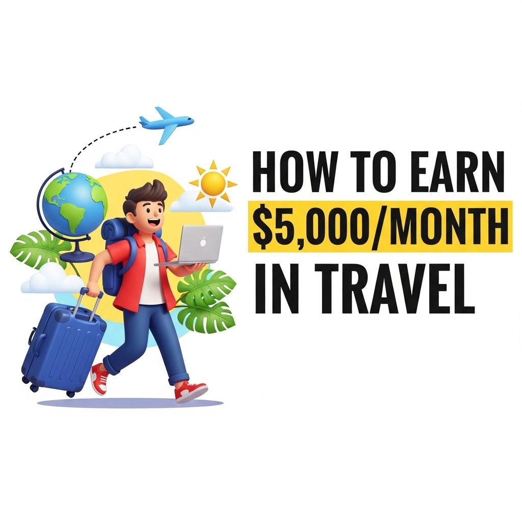 Mastering Travel: Earn $5,000/Month - Graphic Eagle