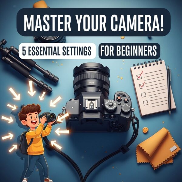 5 Essential Camera Settings Every Beginner Should Know - Graphic Eagle