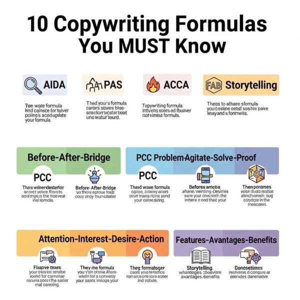 10 Essential Copywriting Formulas for Success - Graphic Eagle