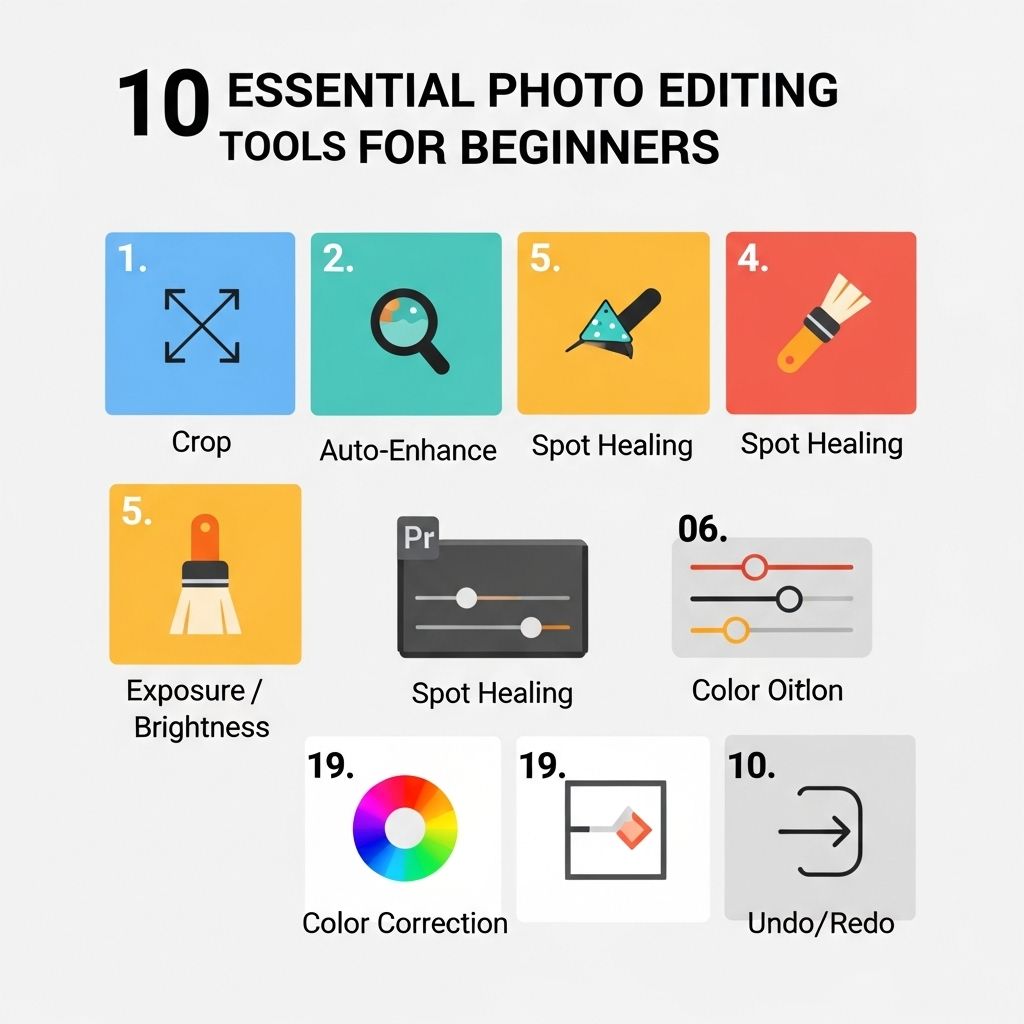 10 Essential Photo Editing Tools for Beginners - Graphic Eagle