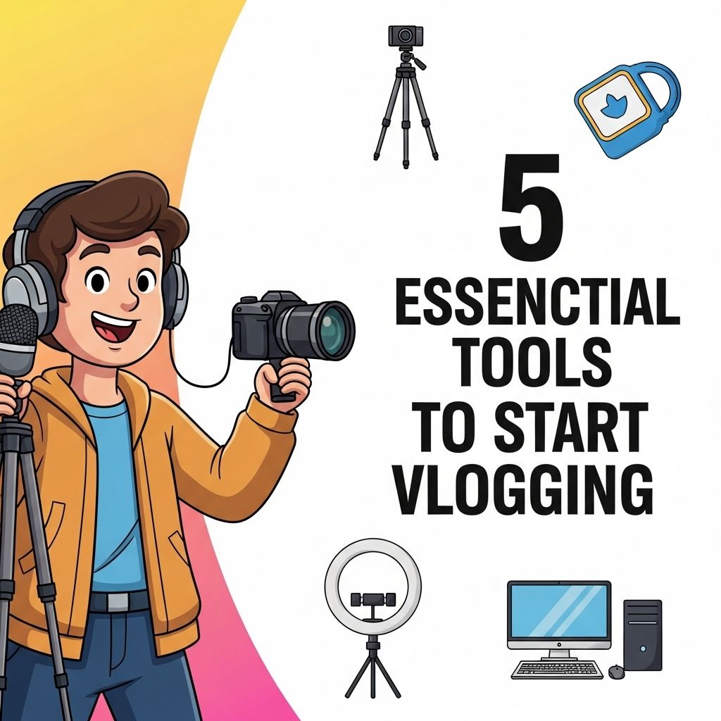 5 Essential Tools to Kickstart Your Vlogging Journey - Graphic Eagle