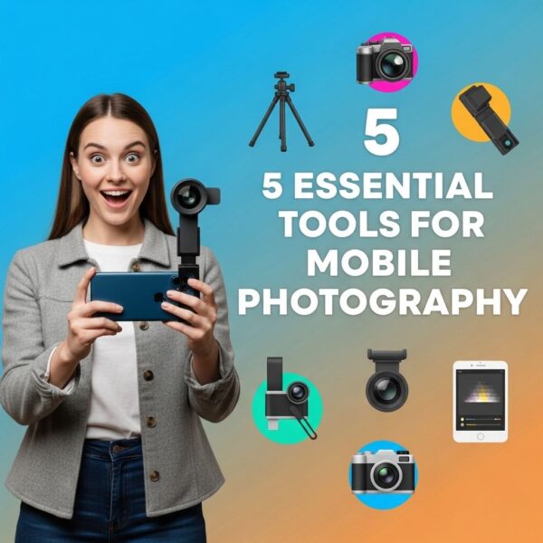 5 Essential Tools for Stunning Mobile Photography - Graphic Eagle