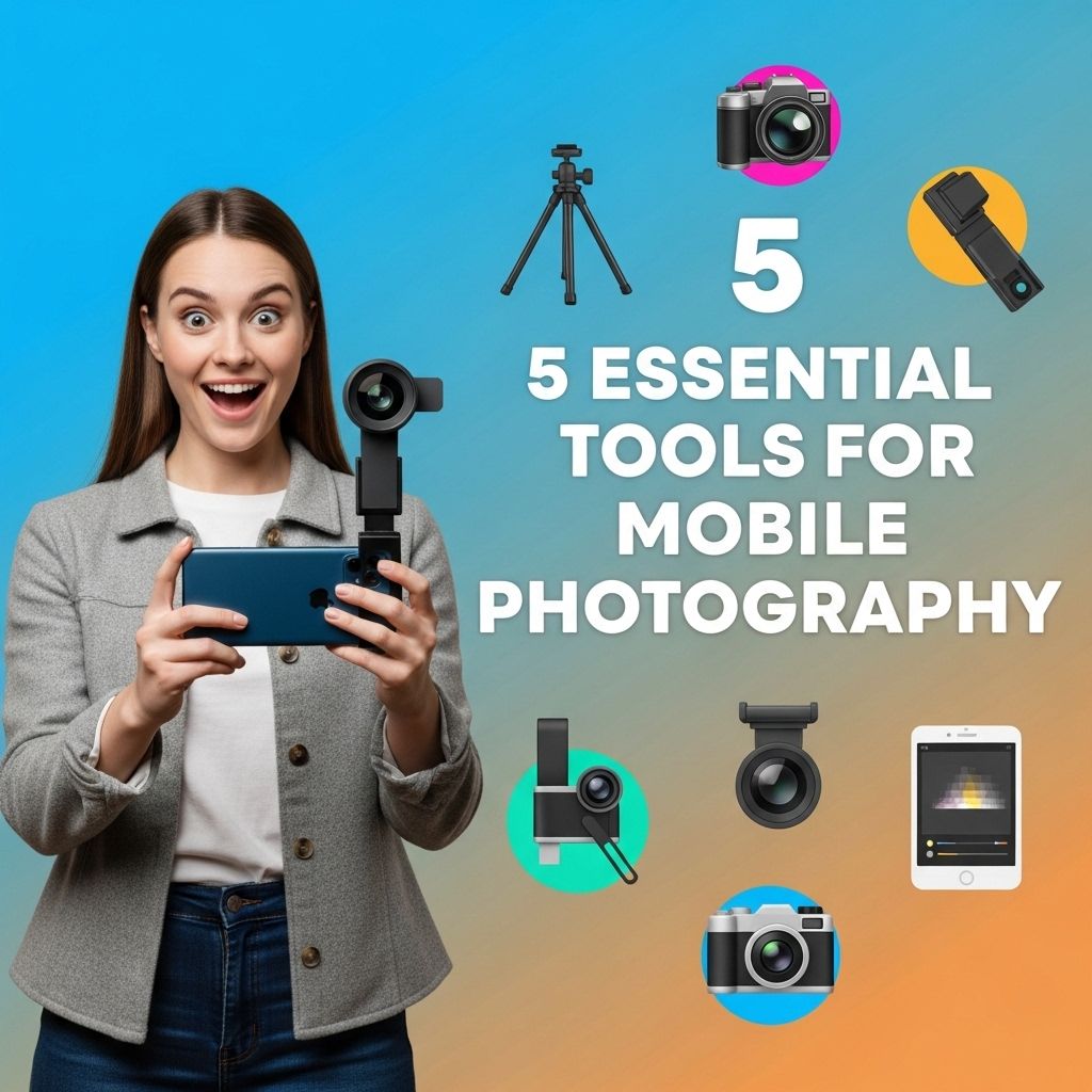 5 Essential Tools for Stunning Mobile Photography - Graphic Eagle