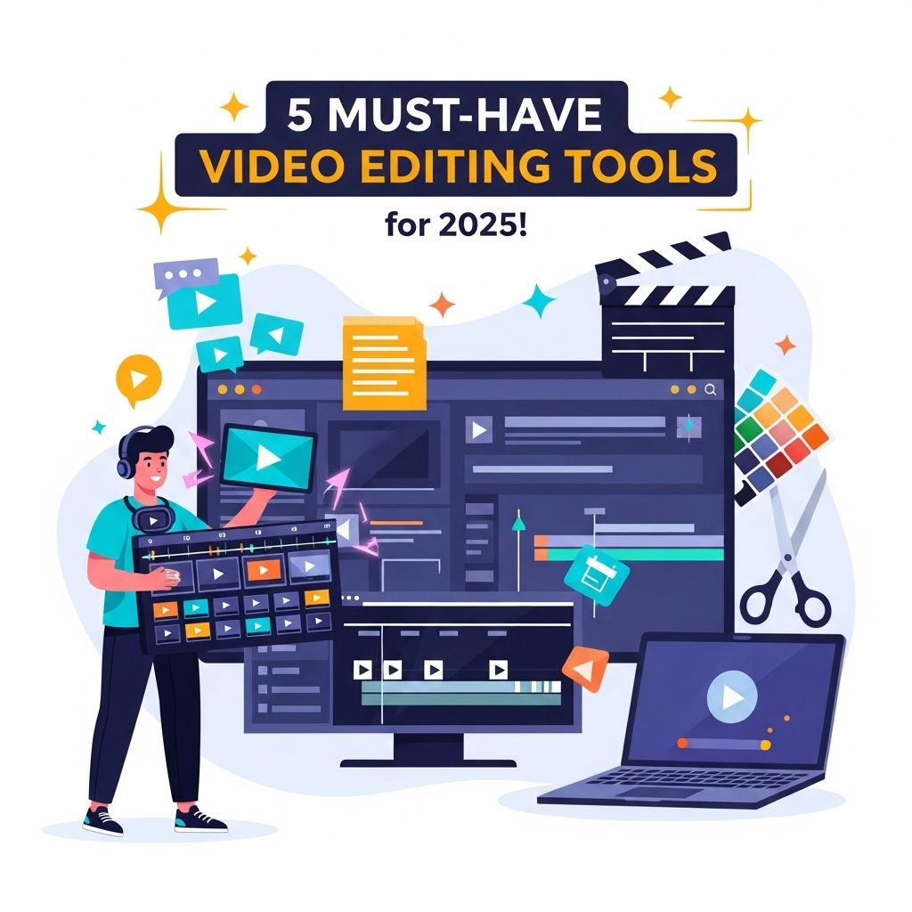 5 Essential Video Editing Tools for 2025 - Graphic Eagle