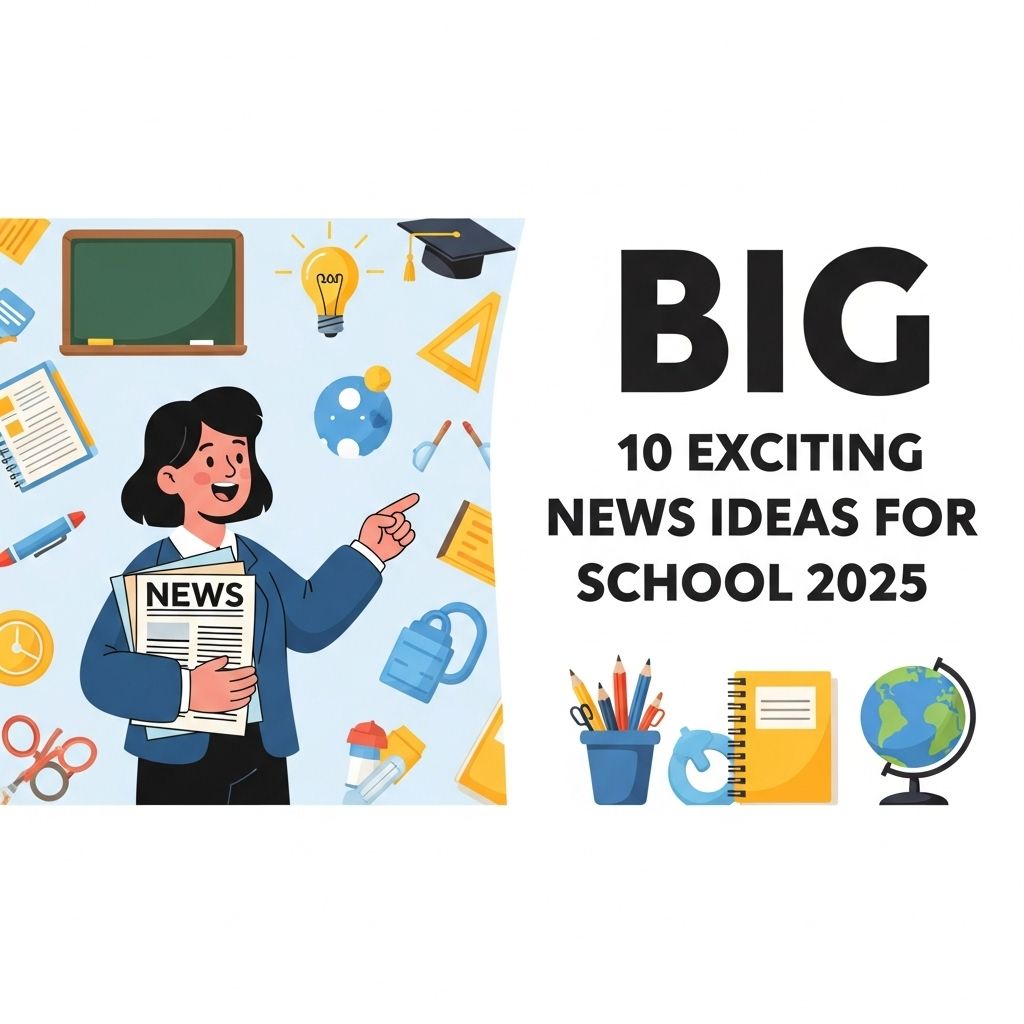10 Exciting News Ideas for Schools in 2025 - Graphic Eagle