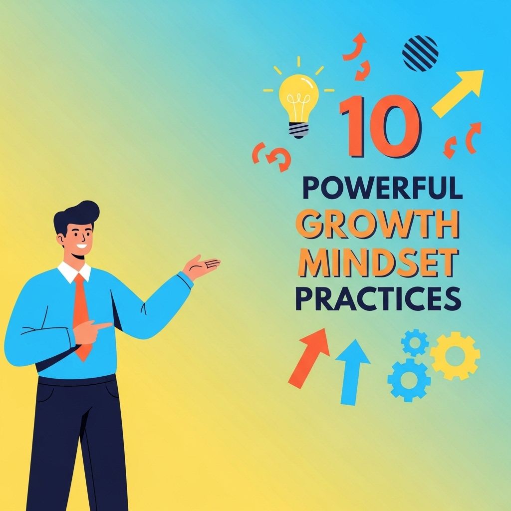 10 Powerful Practices to Cultivate a Growth Mindset - Graphic Eagle