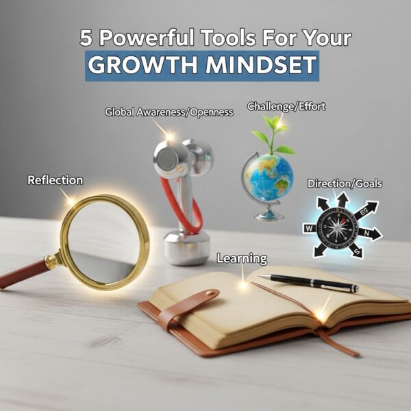 5 Powerful Tools to Boost Your Growth Mindset - Graphic Eagle