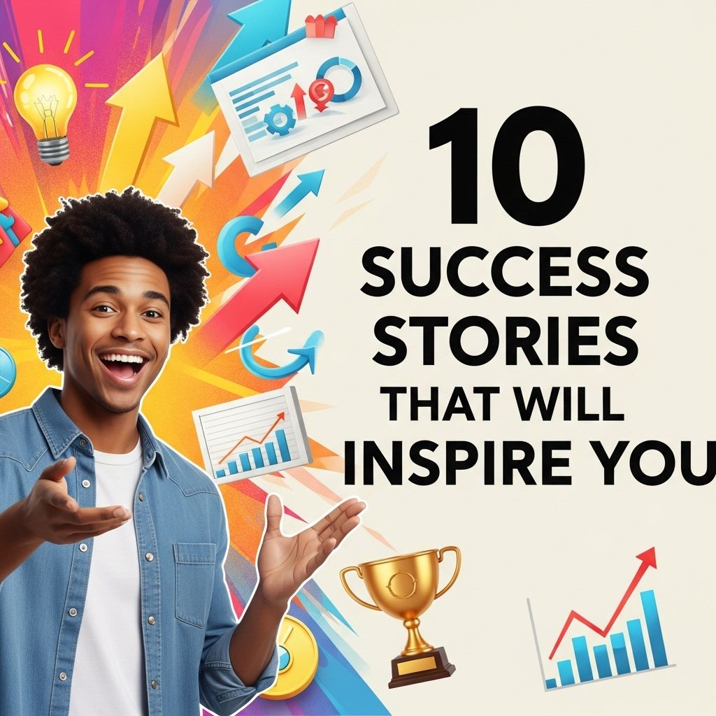 10 Inspiring Success Stories to Motivate You - Graphic Eagle