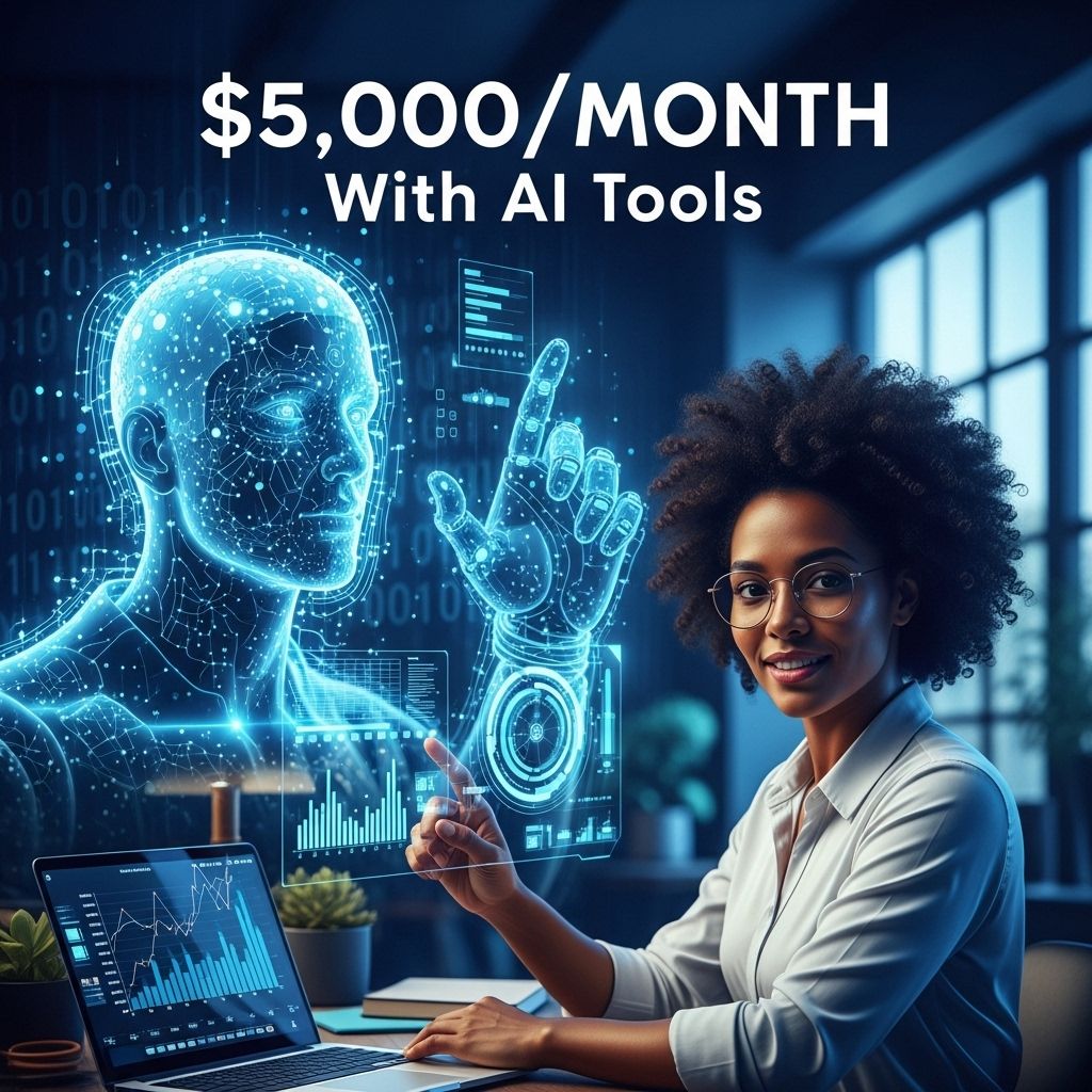 Earn $5,000/Month Using AI Tools - Graphic Eagle