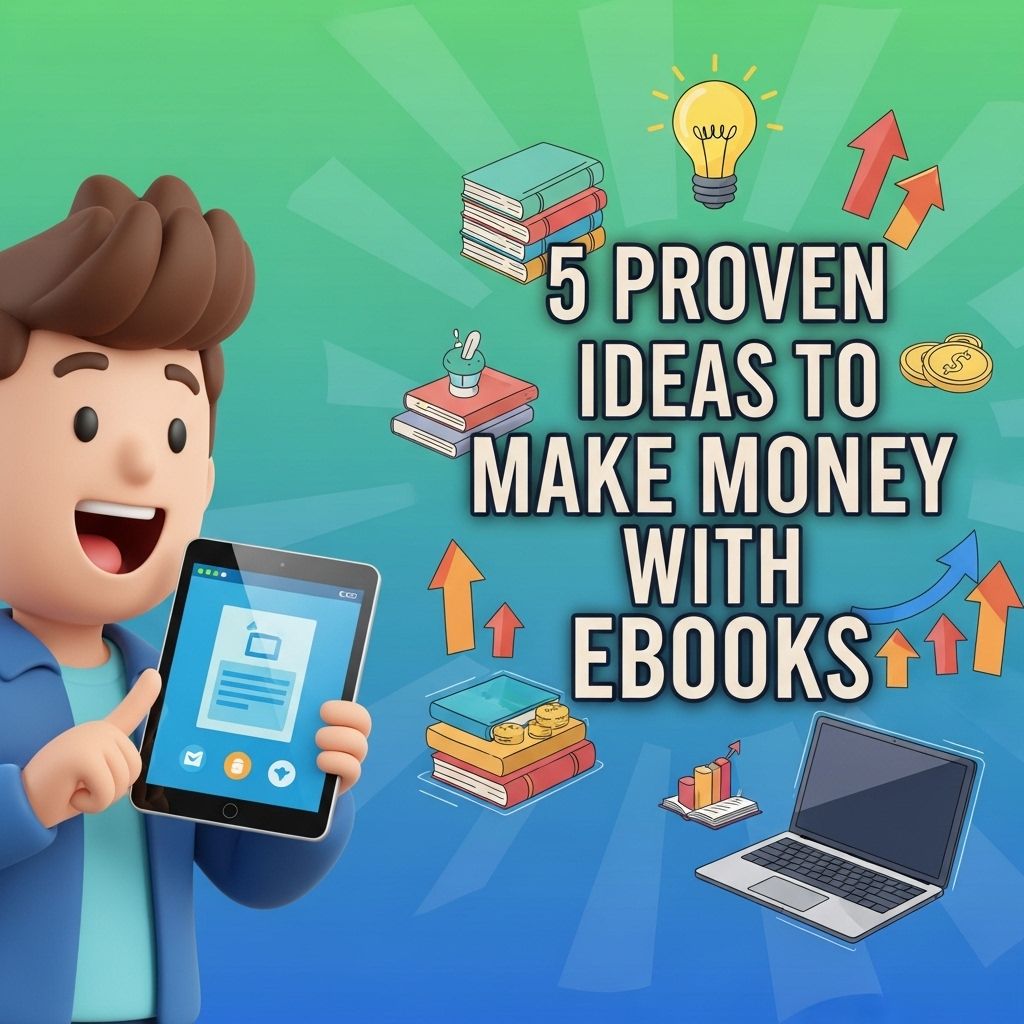 5 Proven Ideas to Make Money with Ebooks - Graphic Eagle