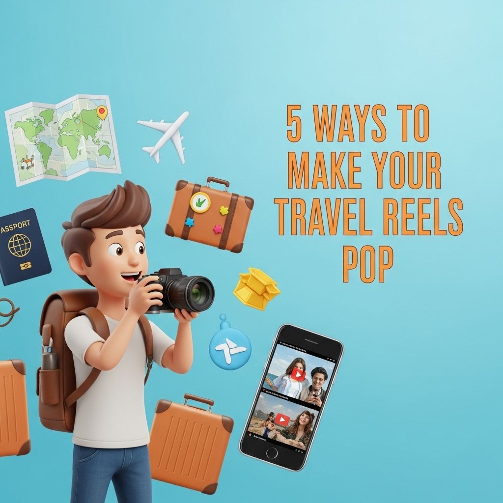 5 Ways to Make Your Travel Reels Pop - Graphic Eagle