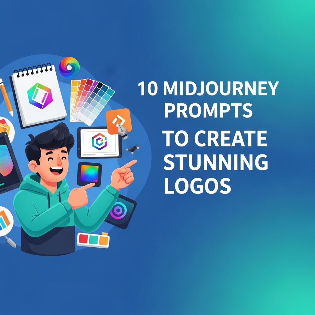 10 Stunning Logo Ideas Using Midjourney Prompts - Graphic Eagle