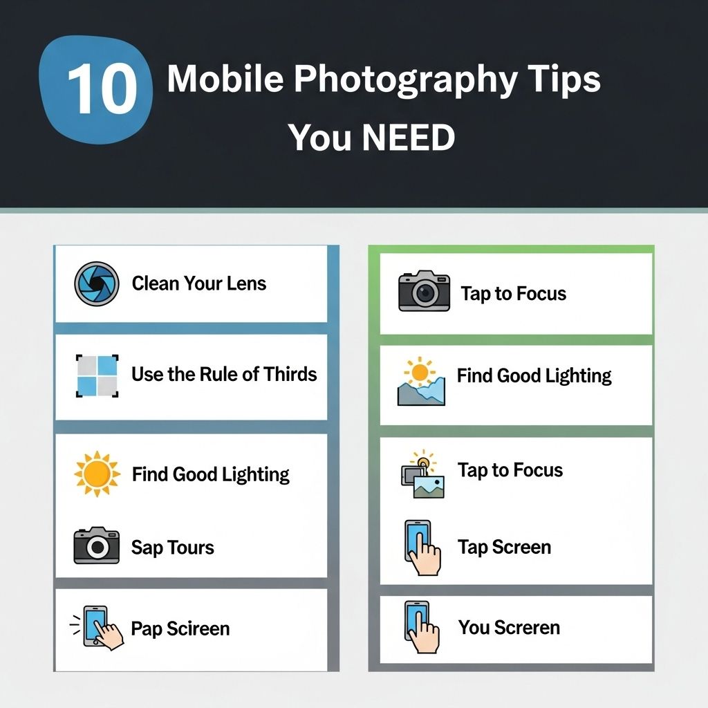 10 Essential Mobile Photography Tips - Graphic Eagle
