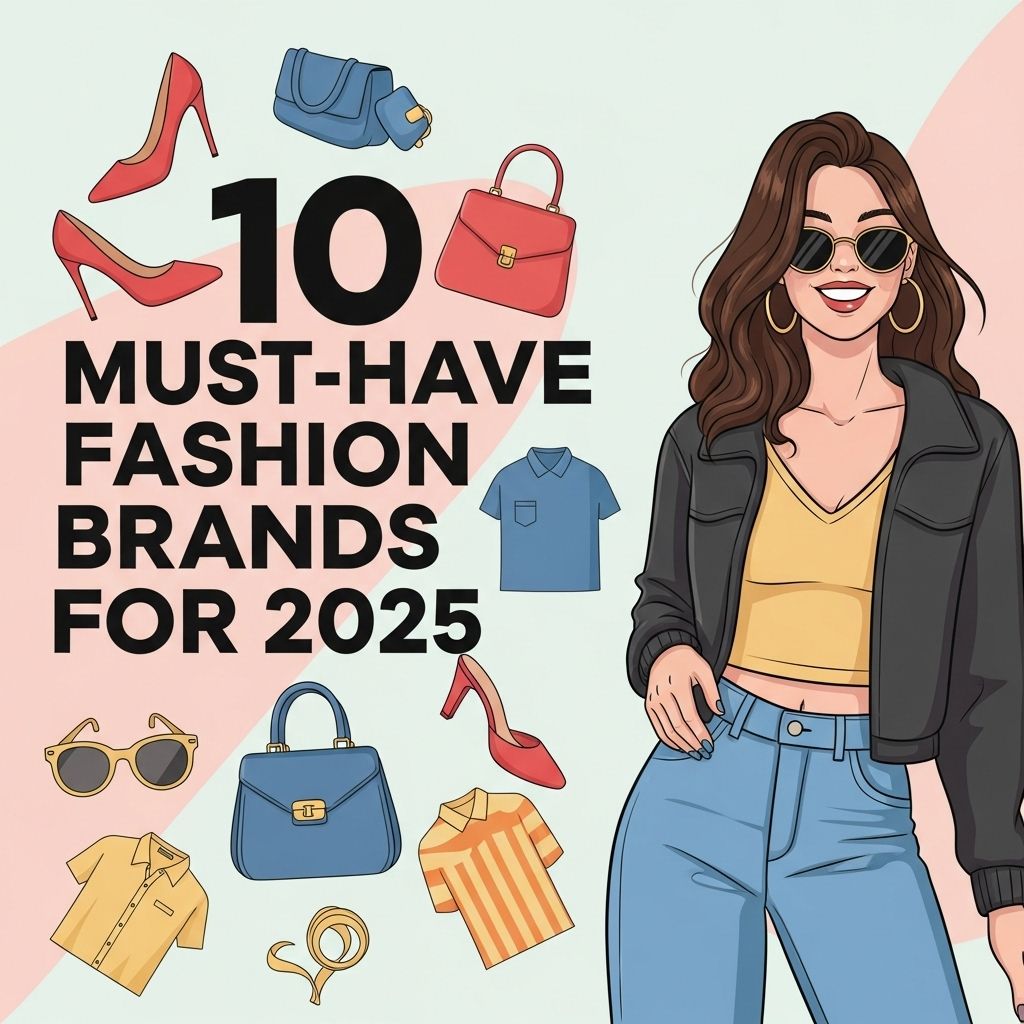 10 Must-Have Fashion Brands for 2025 - Graphic Eagle