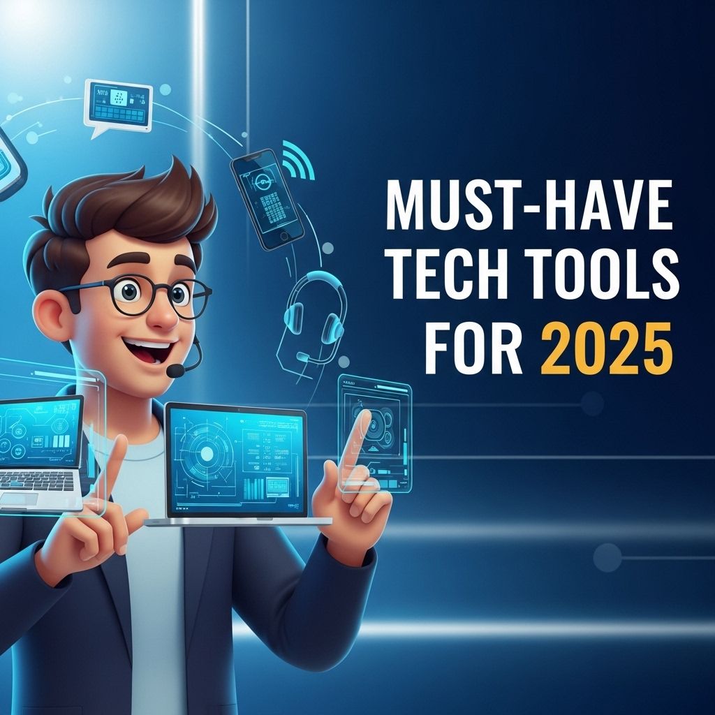Essential Tech Tools You Need in 2025 - Graphic Eagle