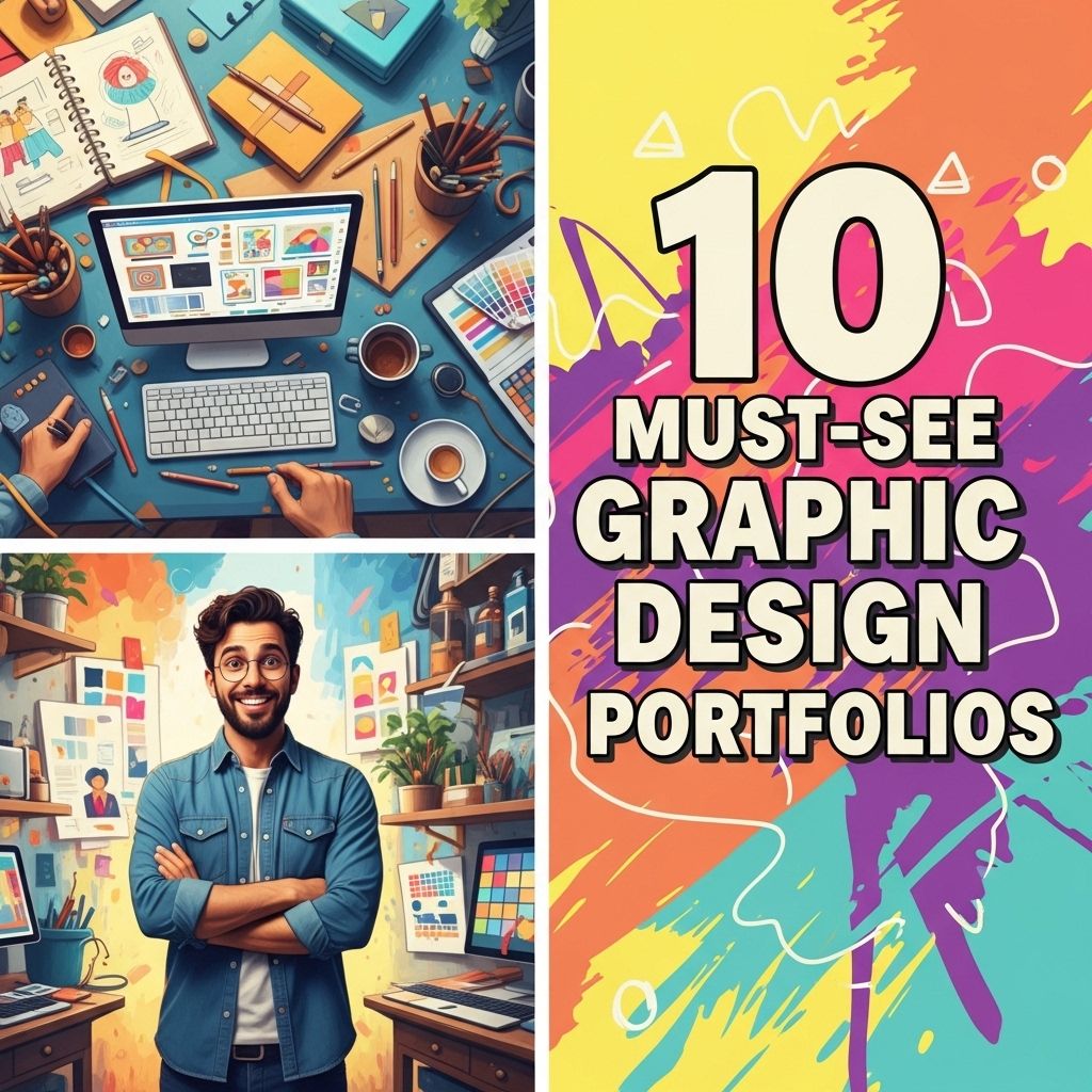10 Inspiring Graphic Design Portfolios You Must See - Graphic Eagle