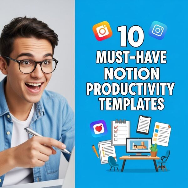 10 Essential Notion Productivity Templates You Need - Graphic Eagle
