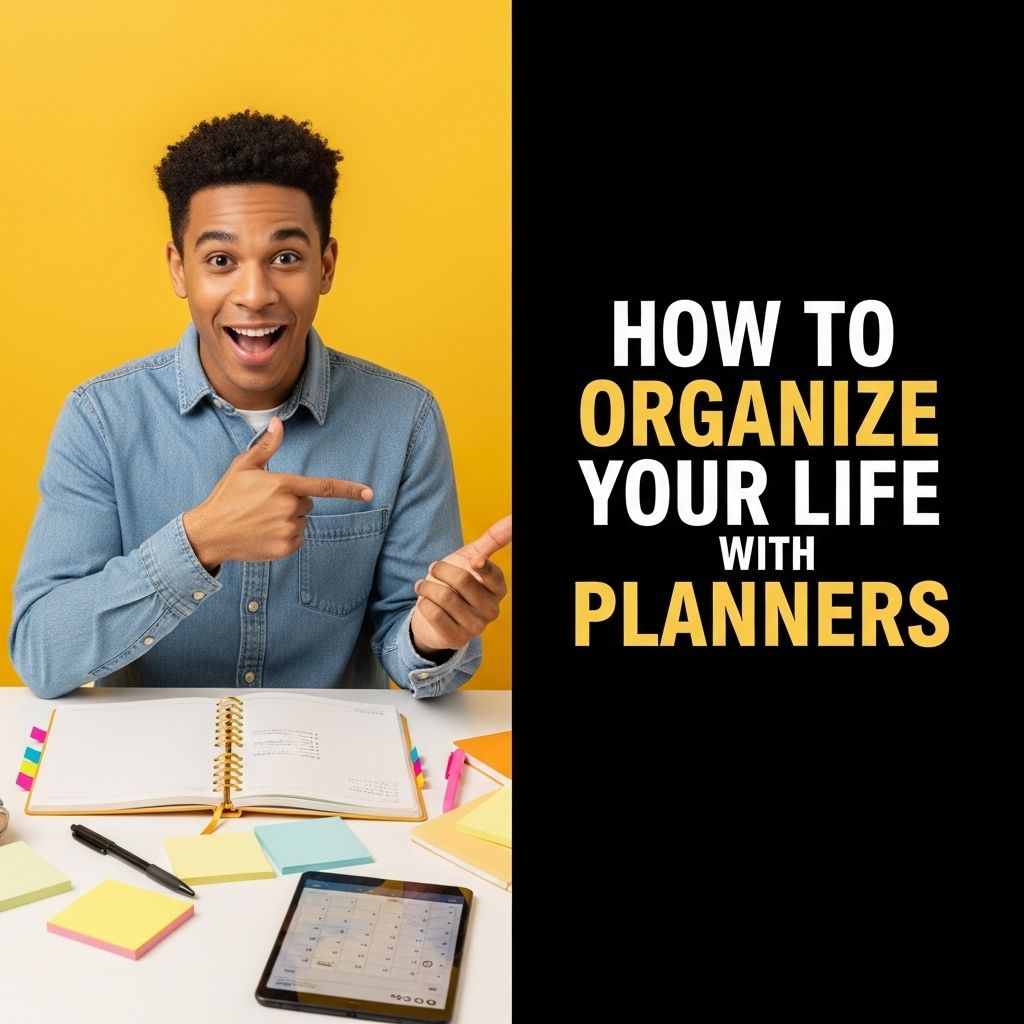Master Your Life: Organizing with Planners - Graphic Eagle