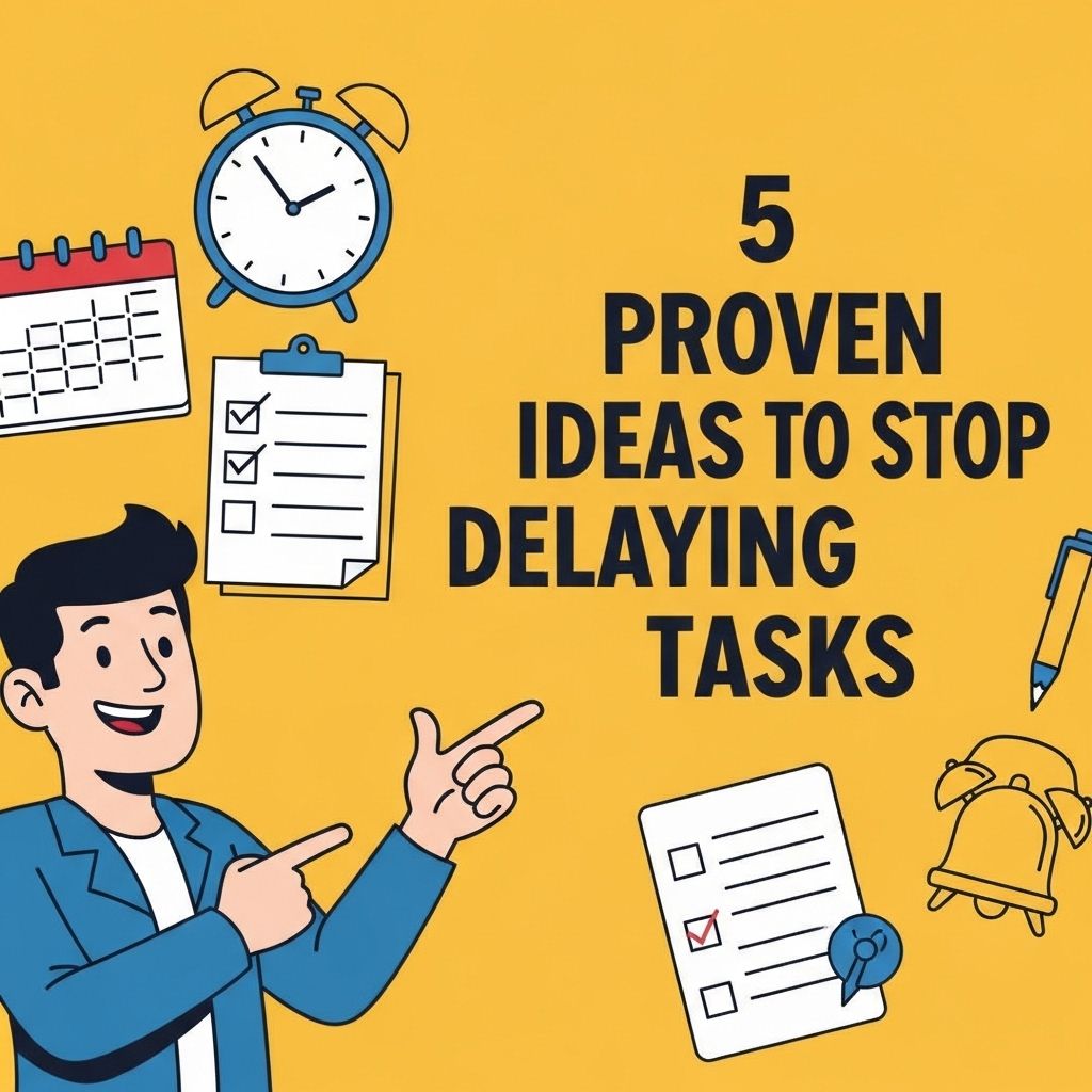 5 Proven Strategies to Overcome Procrastination - Graphic Eagle