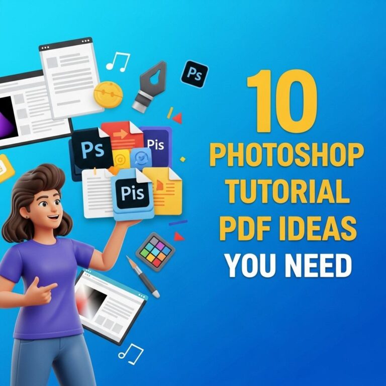 10 Must-Have Photoshop Tutorial PDFs - Graphic Eagle