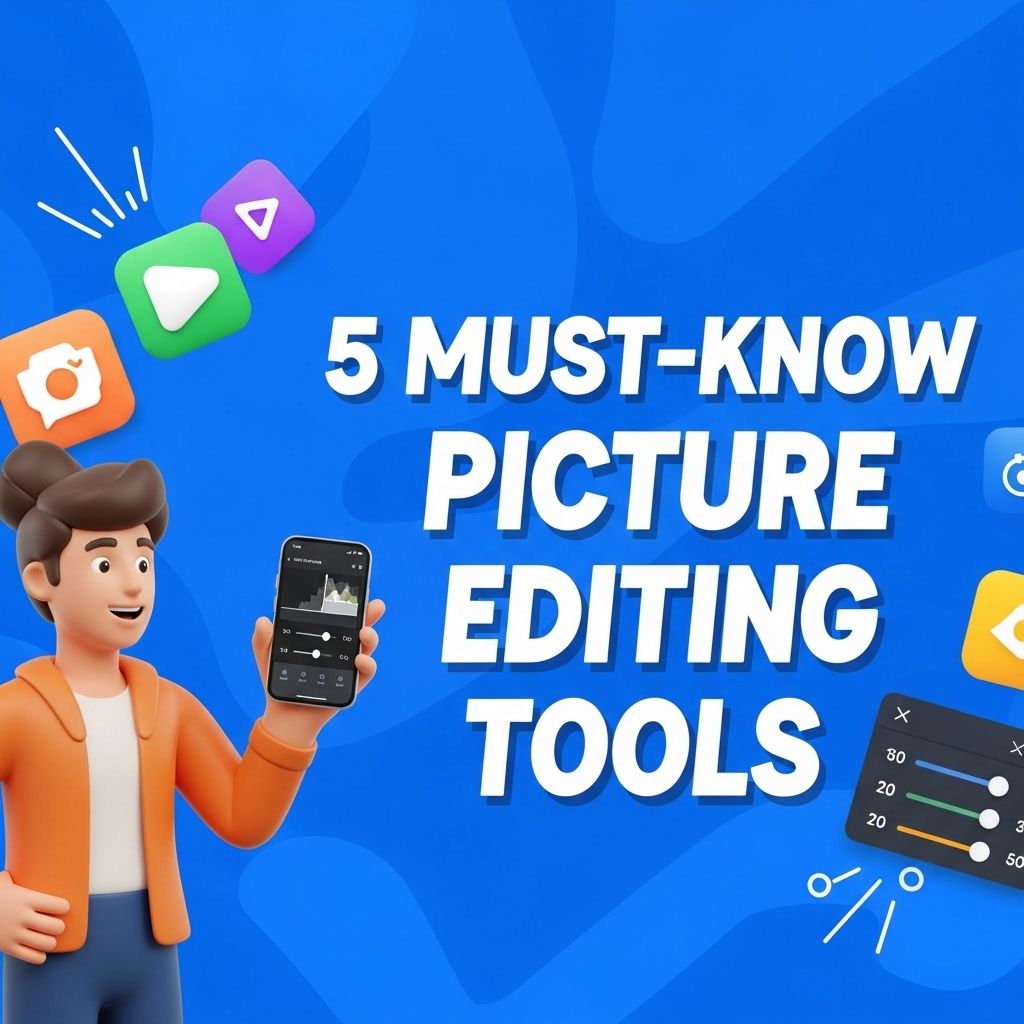 5 Must-Know Picture Editing Tools for Stunning Visuals - Graphic Eagle