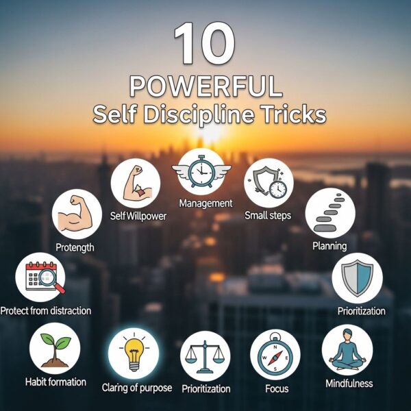 10 Powerful Self Discipline Tricks for Success - Graphic Eagle