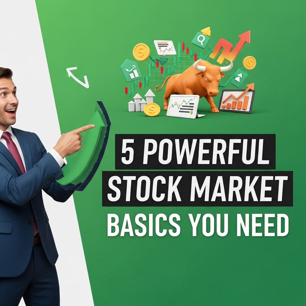 5 Powerful Stock Market Basics You Need to Know - Graphic Eagle