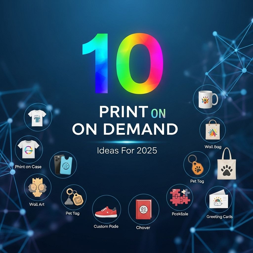 10 Innovative Print on Demand Ideas for 2025 - Graphic Eagle