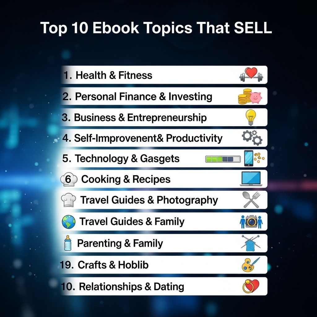 10 Profitable Ebook Topics You Need to Write About - Graphic Eagle