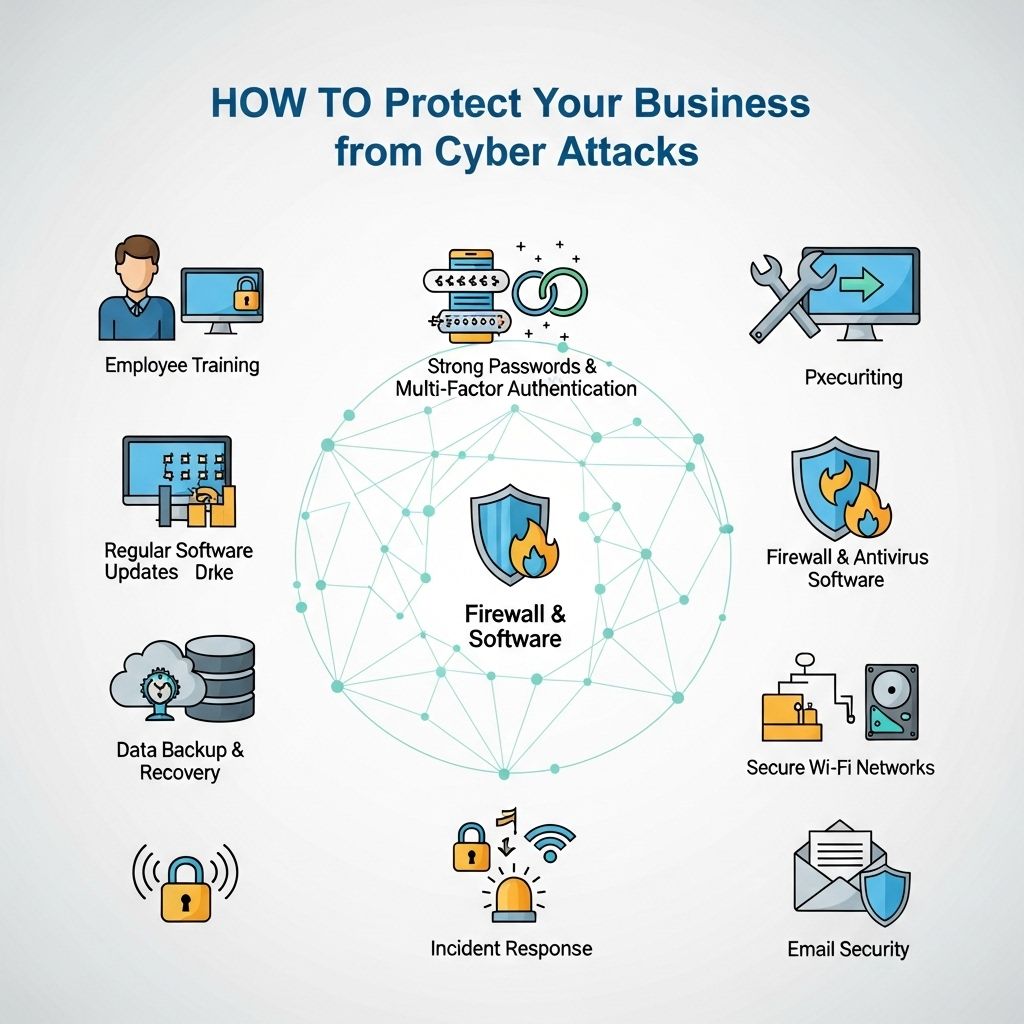 Essential Strategies To Safeguard Your Business From Cyber Attacks