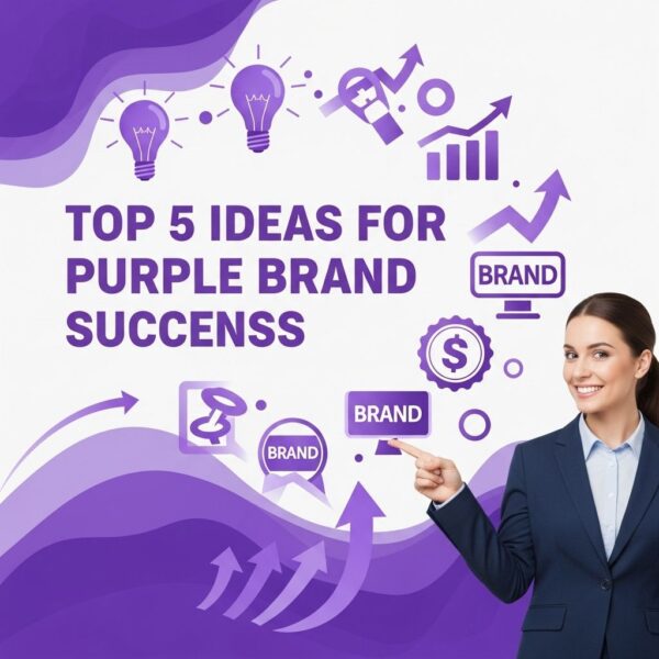 Top 5 Ideas for Purple Brand Success - Graphic Eagle