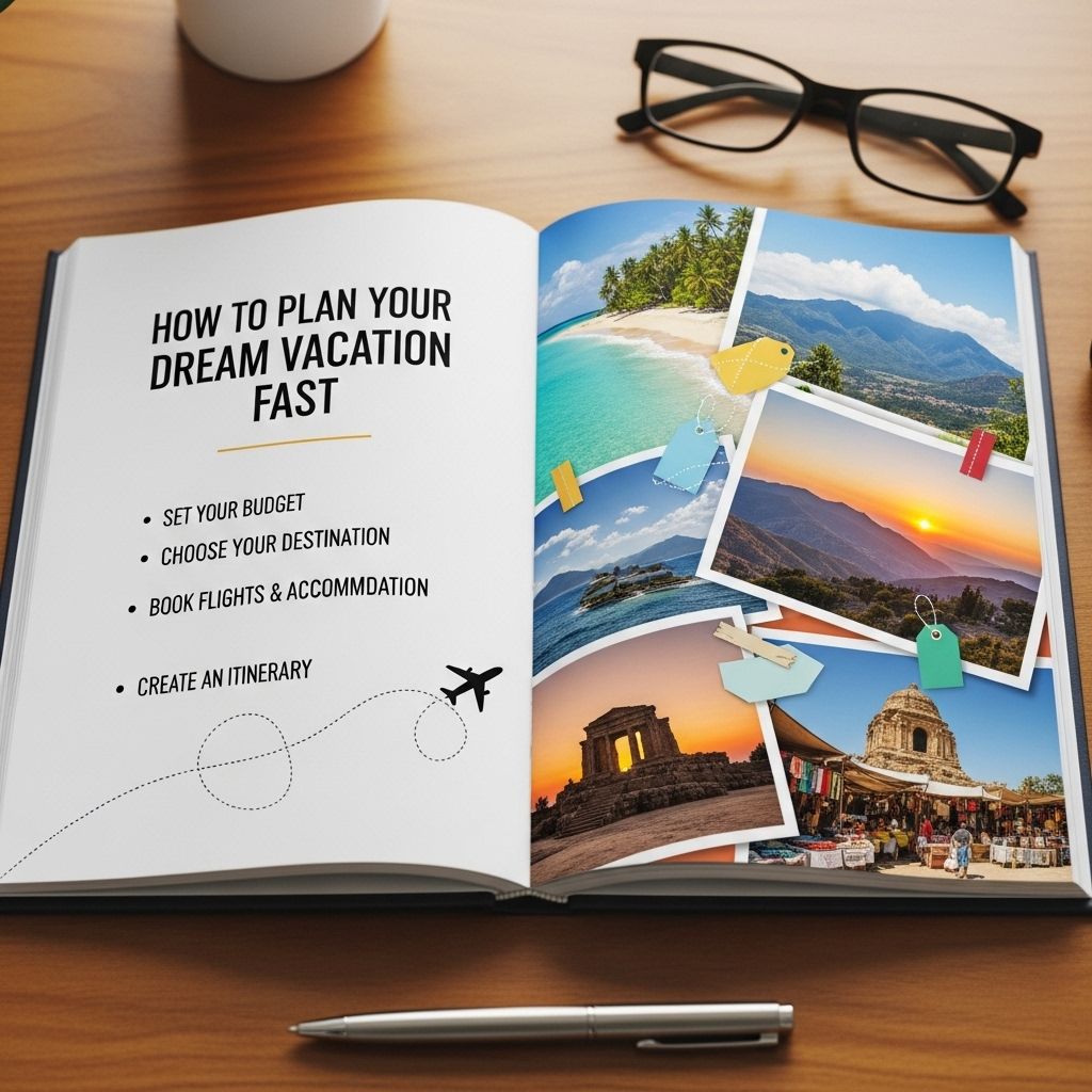 Quick Guide to Planning Your Dream Vacation - Graphic Eagle