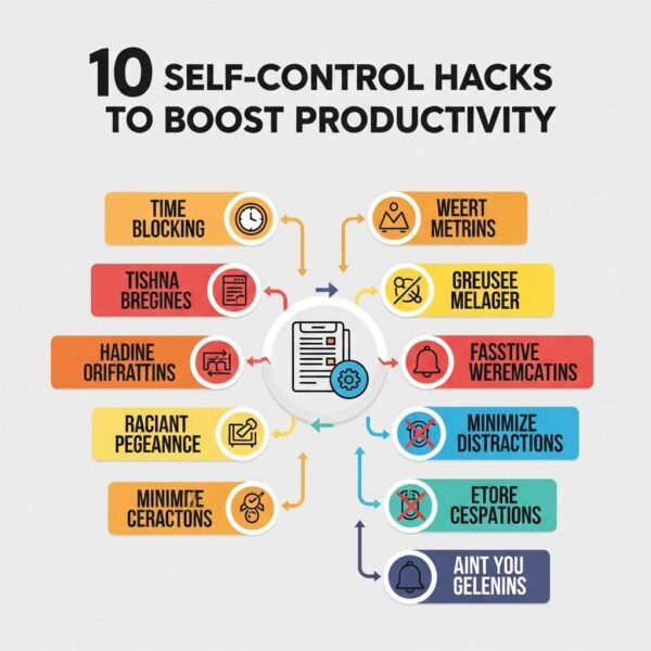 10 Self-Control Hacks to Boost Productivity - Graphic Eagle