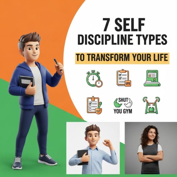 7 Self Discipline Types to Transform Your Life - Graphic Eagle
