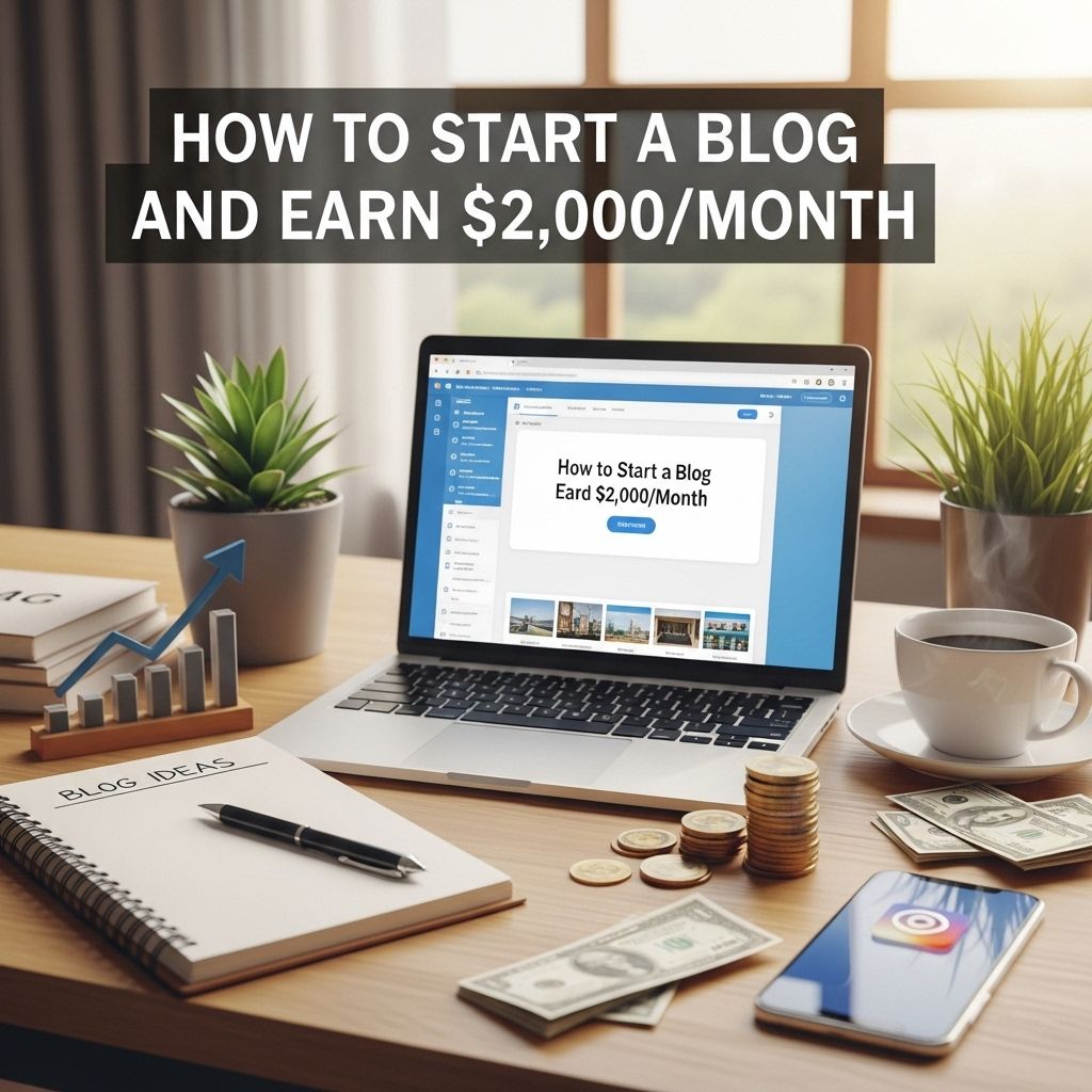 Start a Blog and Earn $2,000/Month - Graphic Eagle