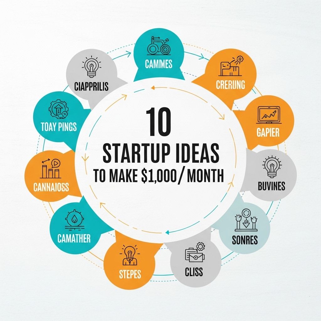 10 Profitable Startup Ideas for Earning $1,000/Month - Graphic Eagle