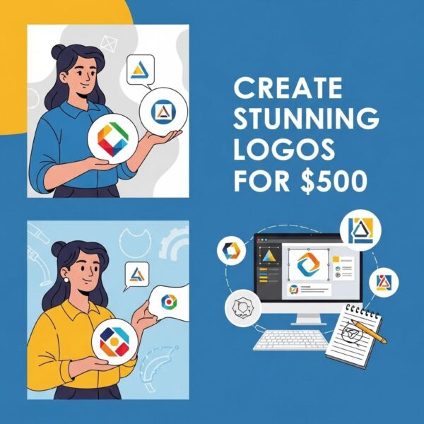 Create Stunning Logos for $500: Affordable Design Solutions - Graphic Eagle