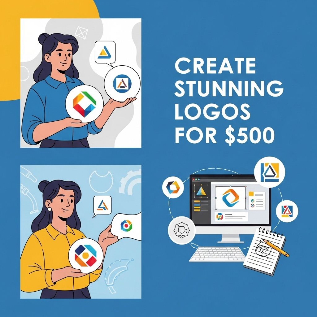Create Stunning Logos for $500: Affordable Design Solutions - Graphic Eagle