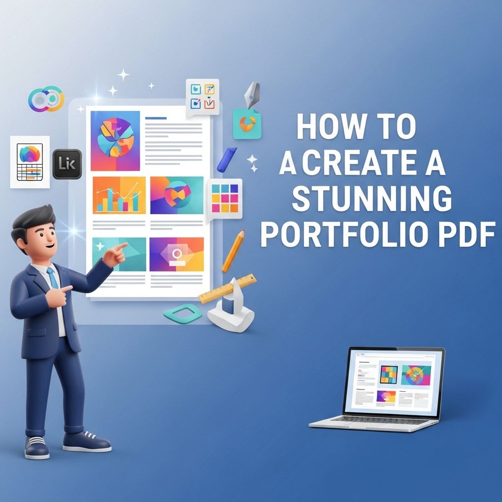 Create a Stunning Portfolio PDF in Minutes - Graphic Eagle