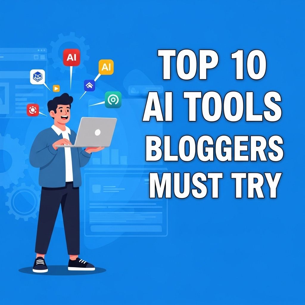 Top 10 AI Tools Every Blogger Must Try - Graphic Eagle
