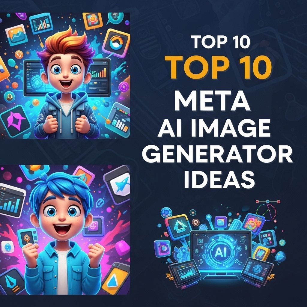 Top 10 Creative Ideas for Meta AI Image Generation - Graphic Eagle