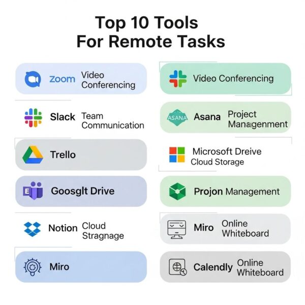 Top 10 Tools for Effortless Remote Work - Graphic Eagle