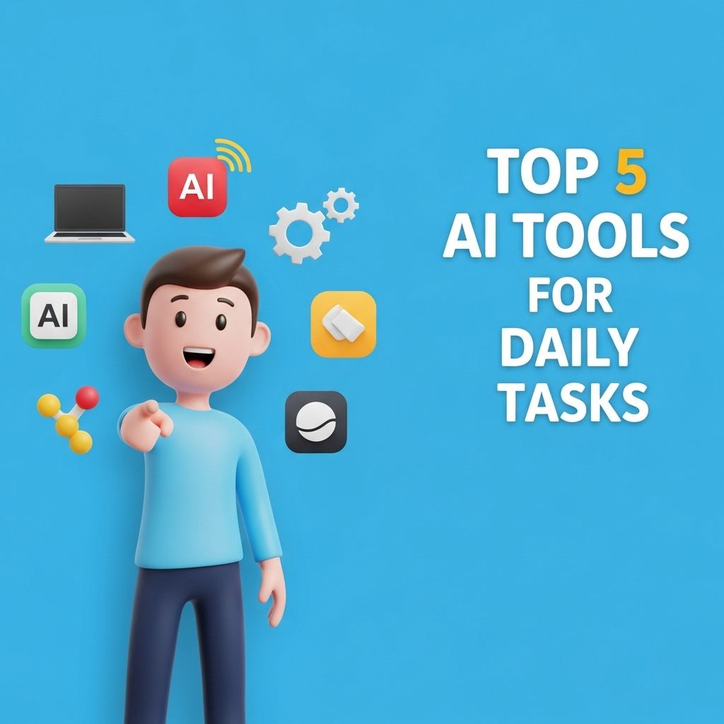 Top 5 AI Tools to Boost Your Daily Productivity - Graphic Eagle