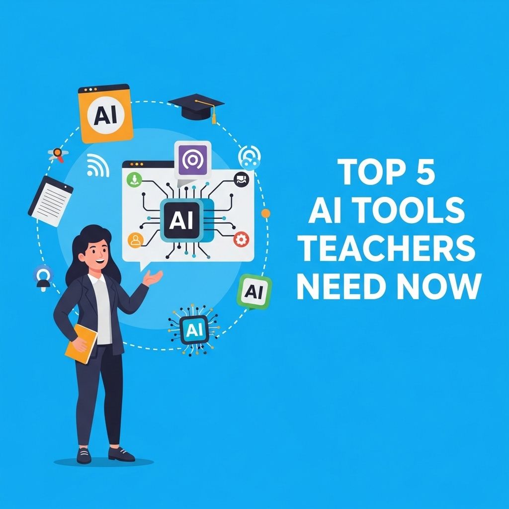 Top 5 Essential AI Tools for Teachers - Graphic Eagle