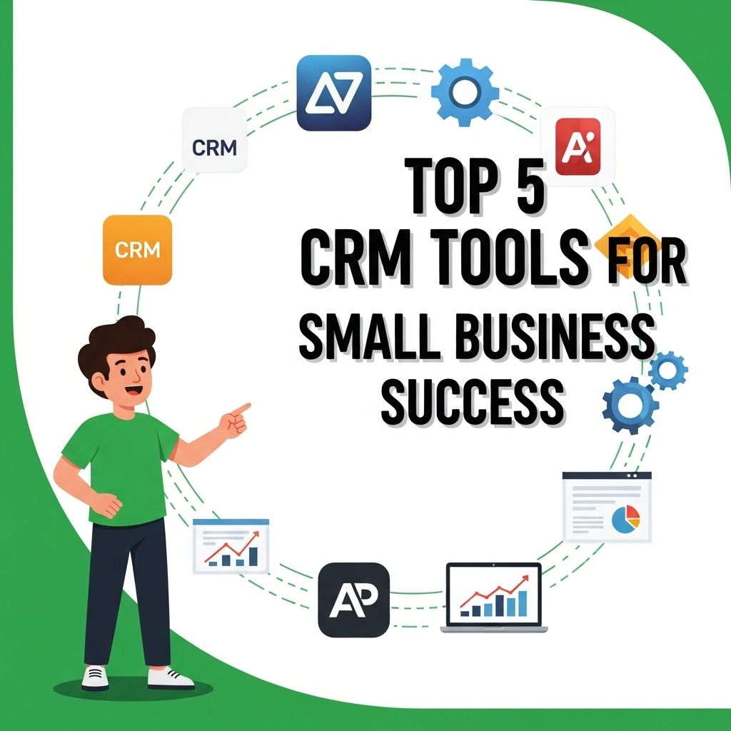 Top 5 CRM Tools for Small Business Success - Graphic Eagle