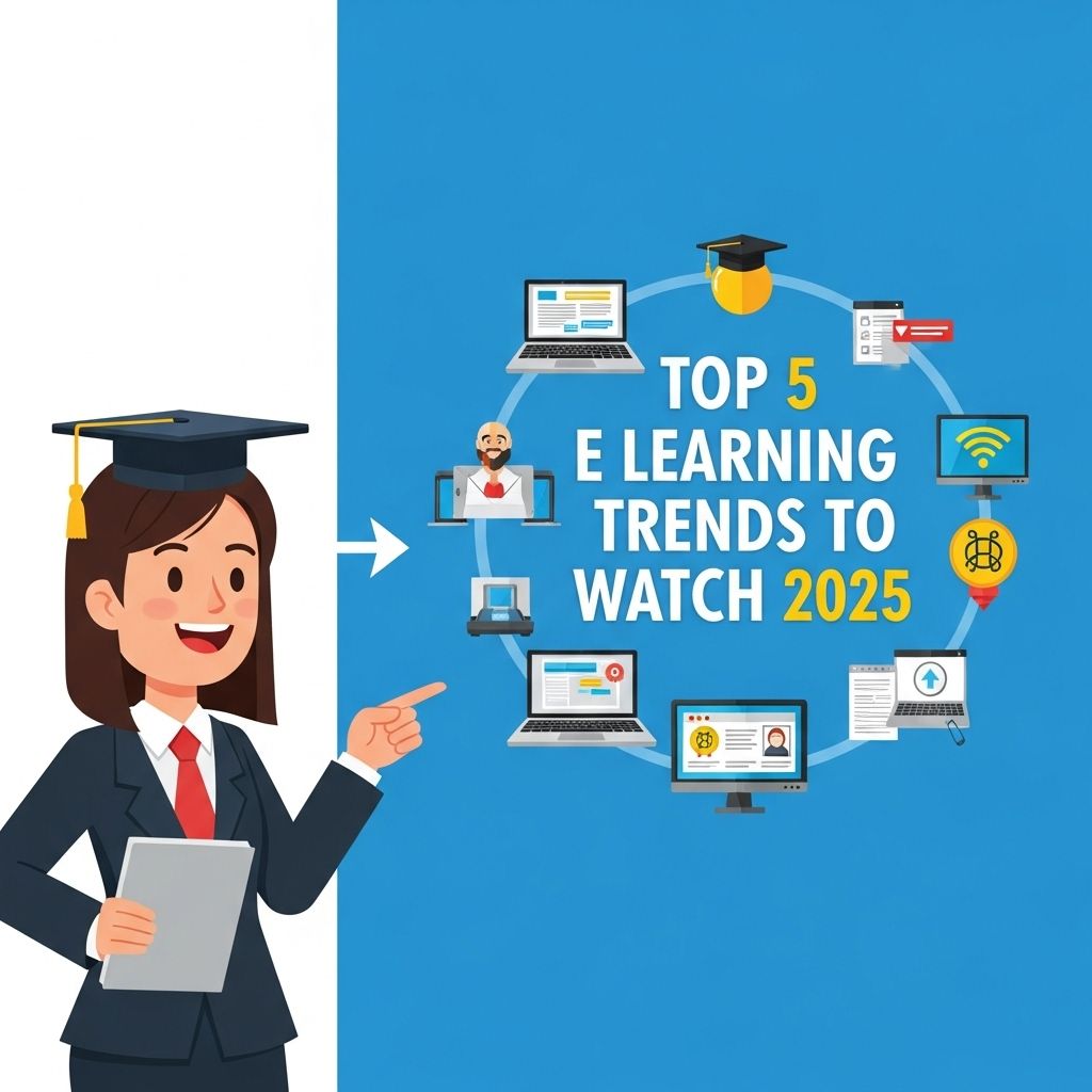 Top 5 E-Learning Trends to Watch in 2025 - Graphic Eagle