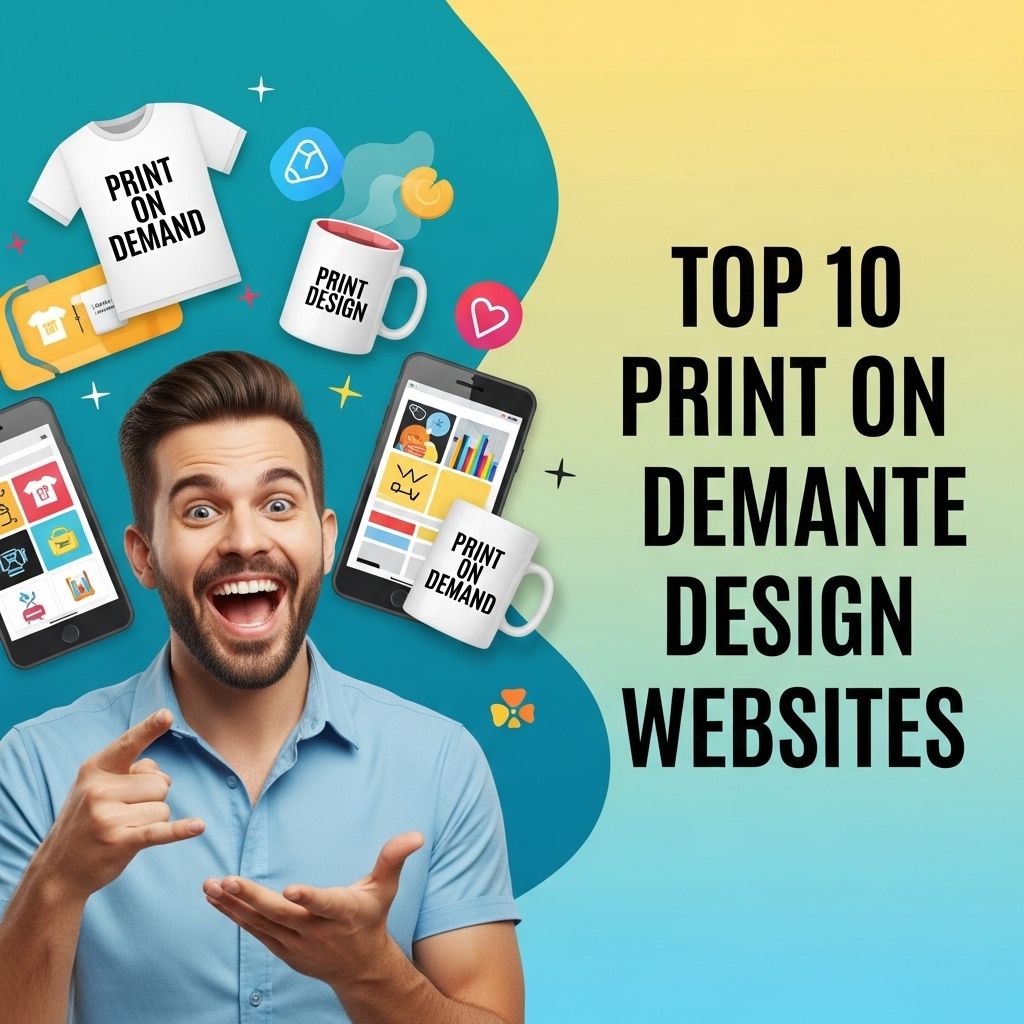 Top 10 Print on Demand Design Websites for Creators - Graphic Eagle